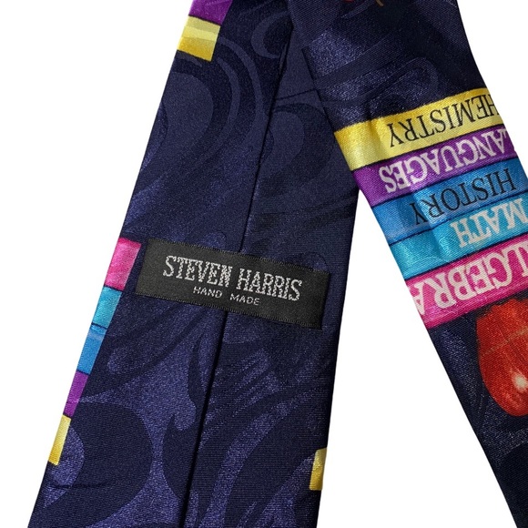 Steven Harris | Accessories | Steven Harris Teacher Tie Textbooks And ...